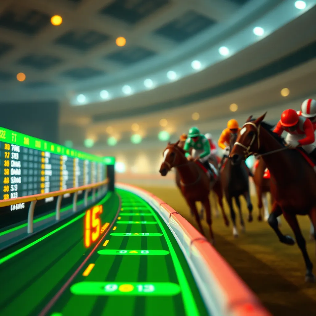 Exploring the Dynamics of Online Horse Race Betting